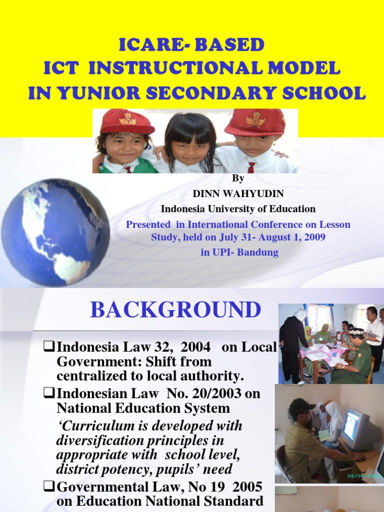 ICARE Based Instruction Model On Ict | PDF | Educational Technology ...