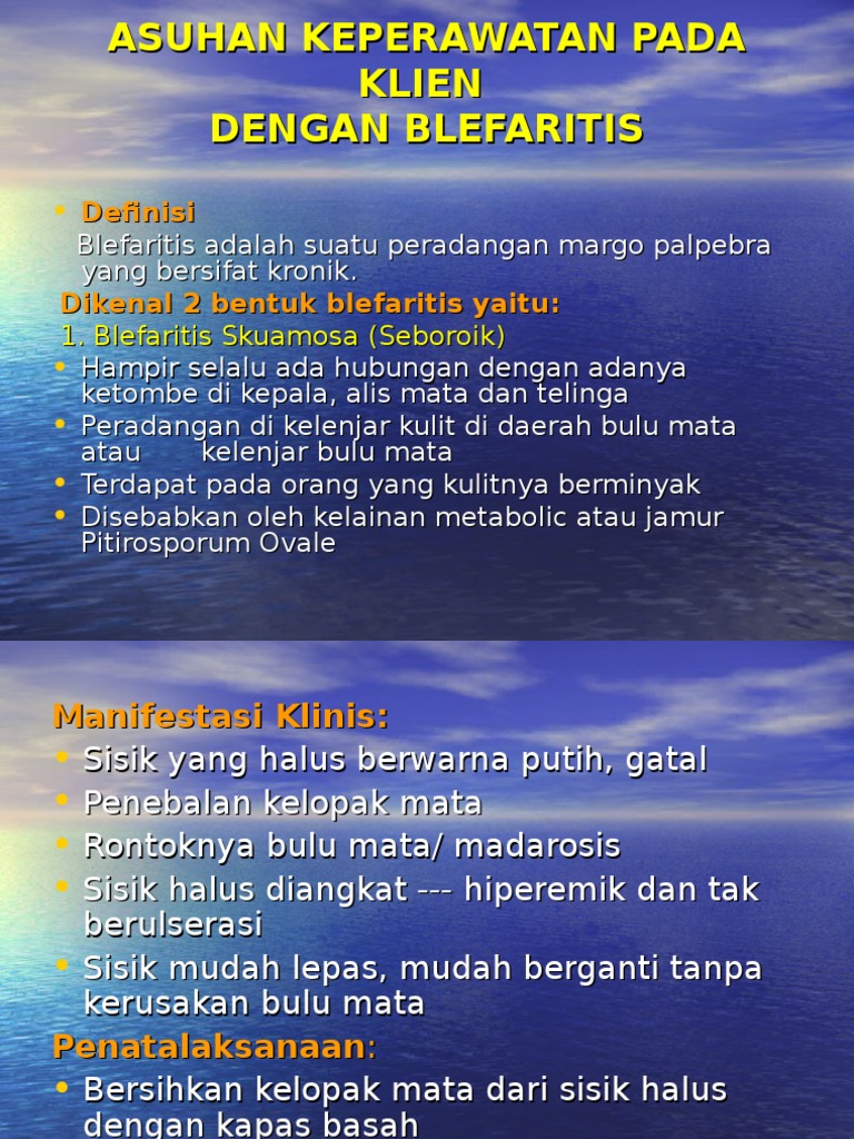 Askep Klien Infeksi Mata | PDF
