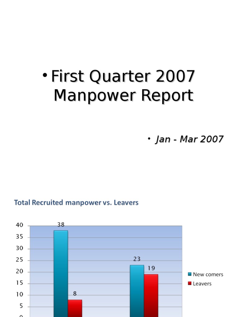 Manpower Report Draft2 255 | PDF