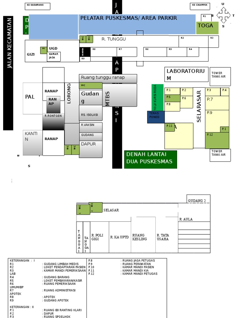 Denah Ranap & Poned | PDF