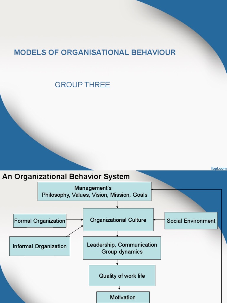 Models of OB | PDF | Organizational Behavior | Leadership