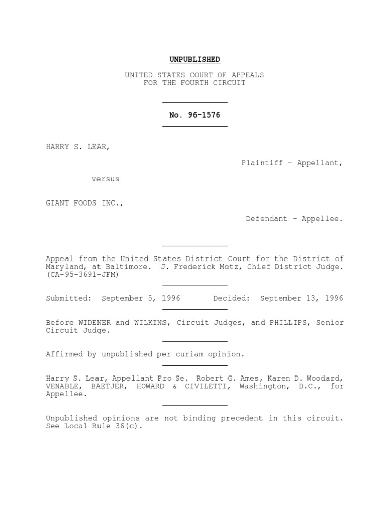 Employment Discrimination Appeal Ruling | PDF | Politics | Social Science