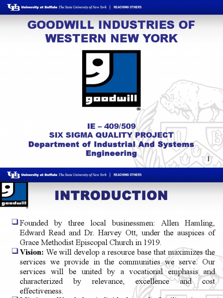 Goodwill Industries of Western New York | PDF | Industries | Production ...