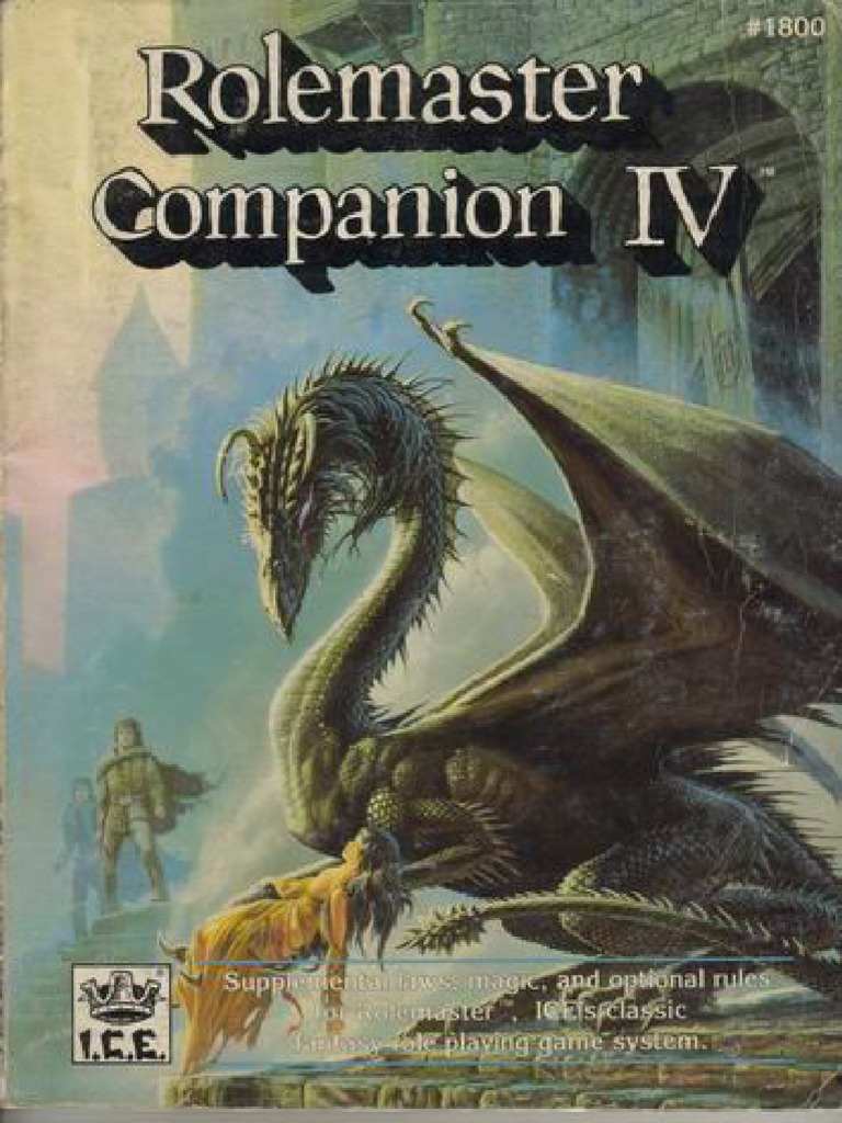 Rolemaster - Companion IV PDF | PDF