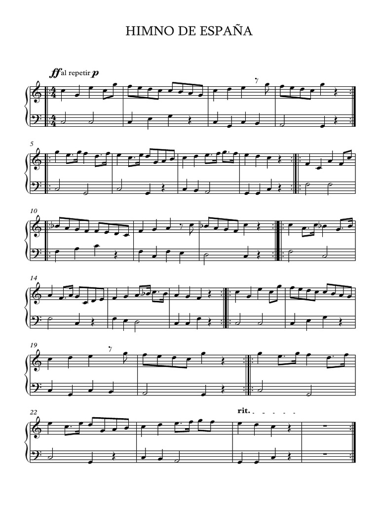 HIMNO DE ESPAÑA