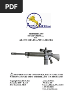 Colt AR-15 Owners Manual | PDF | Rifle