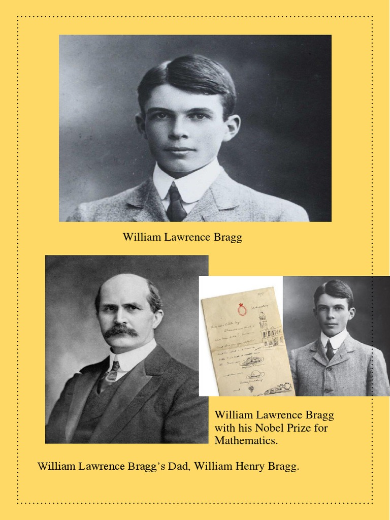William Lawrence Bragg: Nobel Prize Winner | PDF