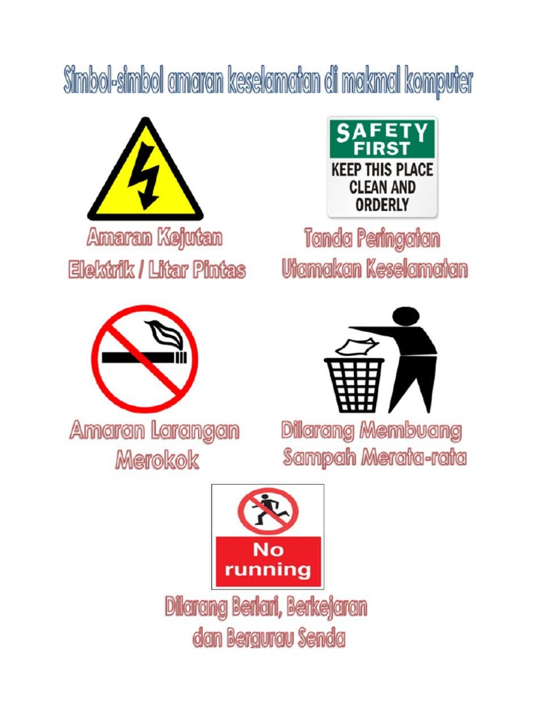 Simbol Keselamatan | PDF