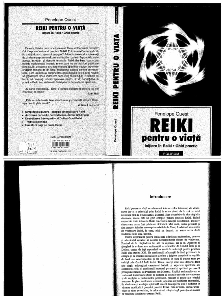 Penelope Quest - Reiki Pentru o Viata - 1 | PDF