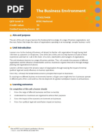 BTEC L3, Unit 7 - Business Decision Making Notes | PDF | Marketing ...