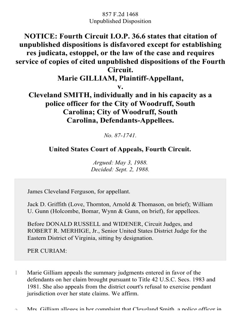 United States Court of Appeals, Fourth Circuit | Download Free PDF ...