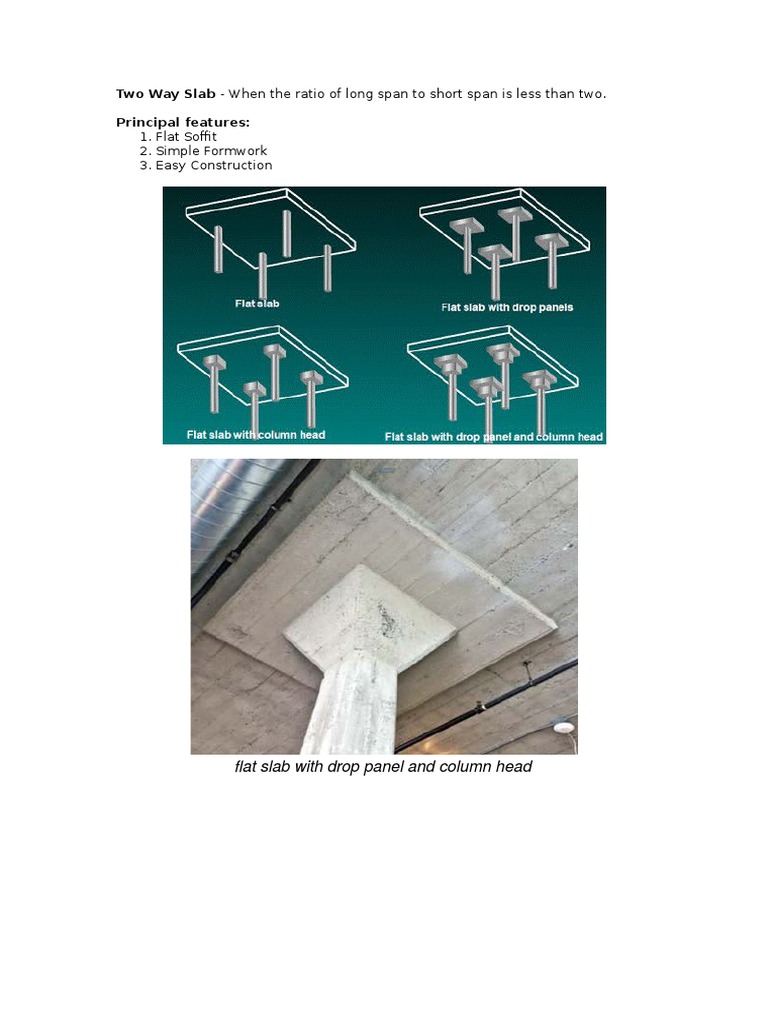Design Considerations and Advantages of Two Way Flat Slab Construction ...