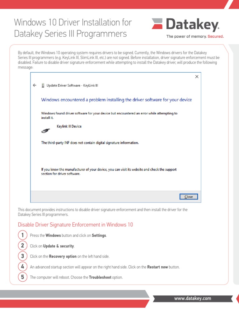 Windows 10 Driver Setup Guide | PDF | Device Driver | Booting
