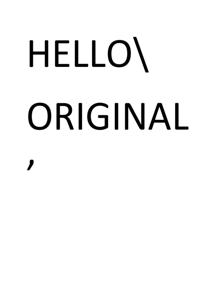 Hello | PDF