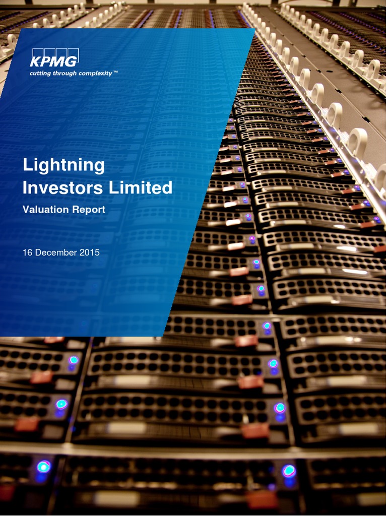 Lightning Investors Limited: Valuation Report | PDF | Fair Value ...