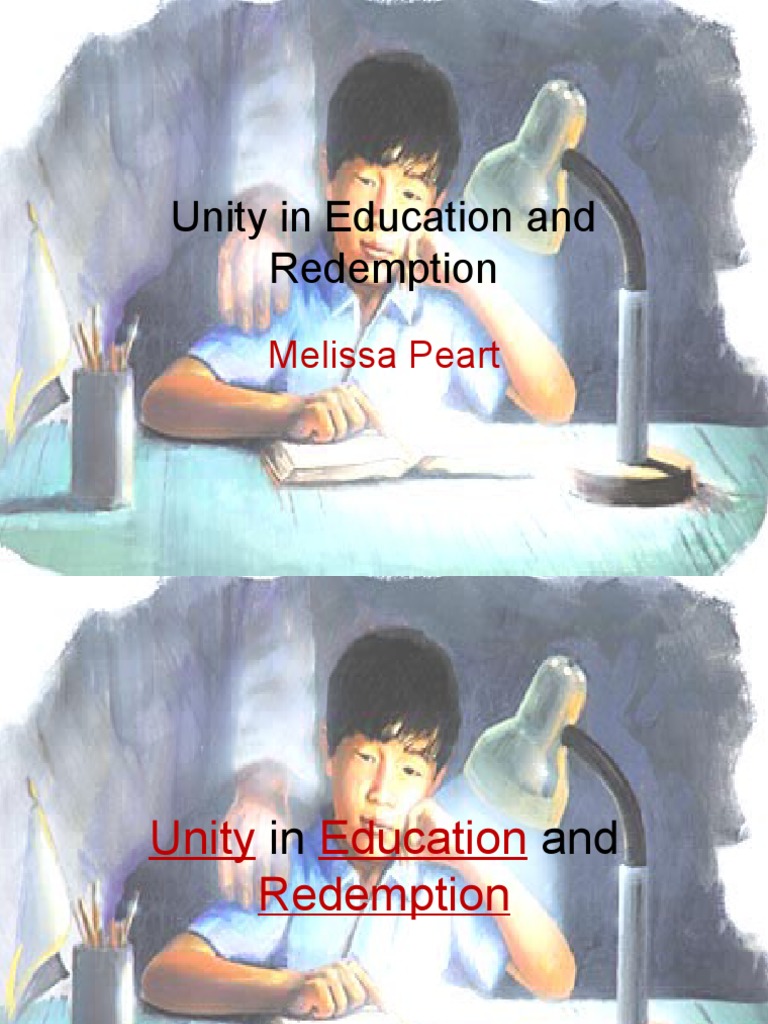 Unity in Education and Redemption | PDF | Salvation | Seventh Day ...