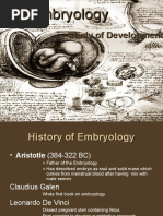 Lecture 1-Introduction To Embryology | PDF | Anatomy | Reproduction
