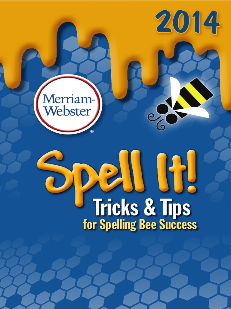 2014 Spell It-Full-Color Booklet | PDF | English Language | Linguistics