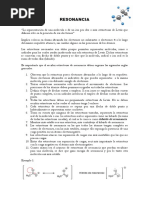 Reglas de Estructuras Resonantes en Química | PDF | Enlace covalente ...