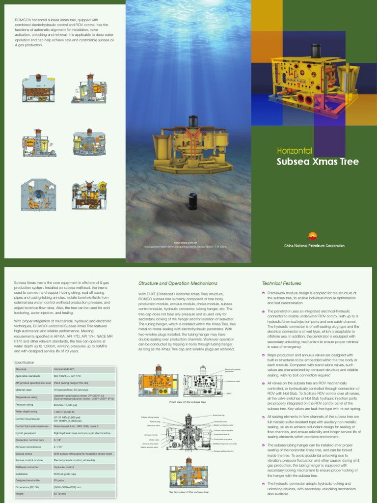 29-Horizontal Subsea Xmas Tree En | Subsea (Technology) | Valve