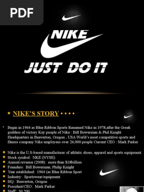 Nike Powerpoint Template