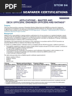 AMSA CoC Form 426 - MasterLt24 | PDF