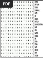 Sopa de Letras de Los Ecosistemas | PDF