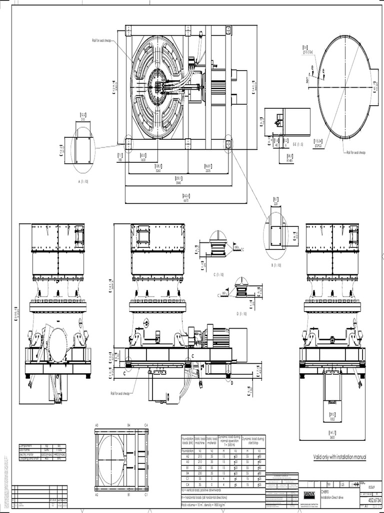 8.12.01.06 - Plano de Instalacion Acople Directo CH890 | PDF