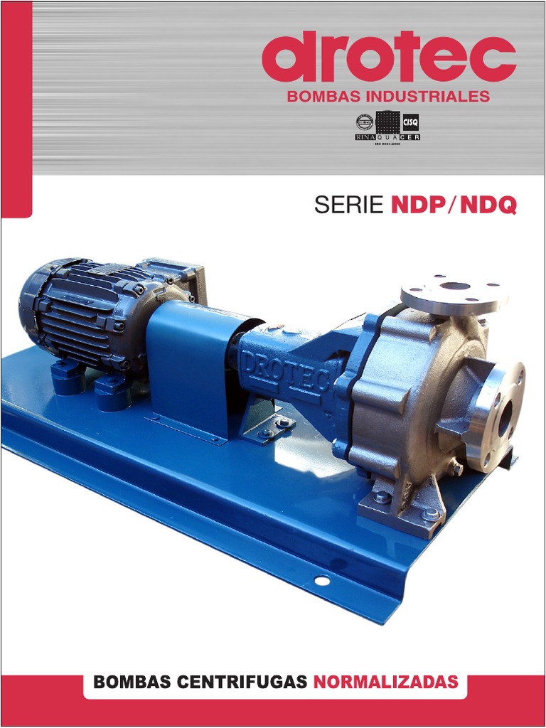 Folleto Drotec NDQ PDF | PDF | Bomba | Science
