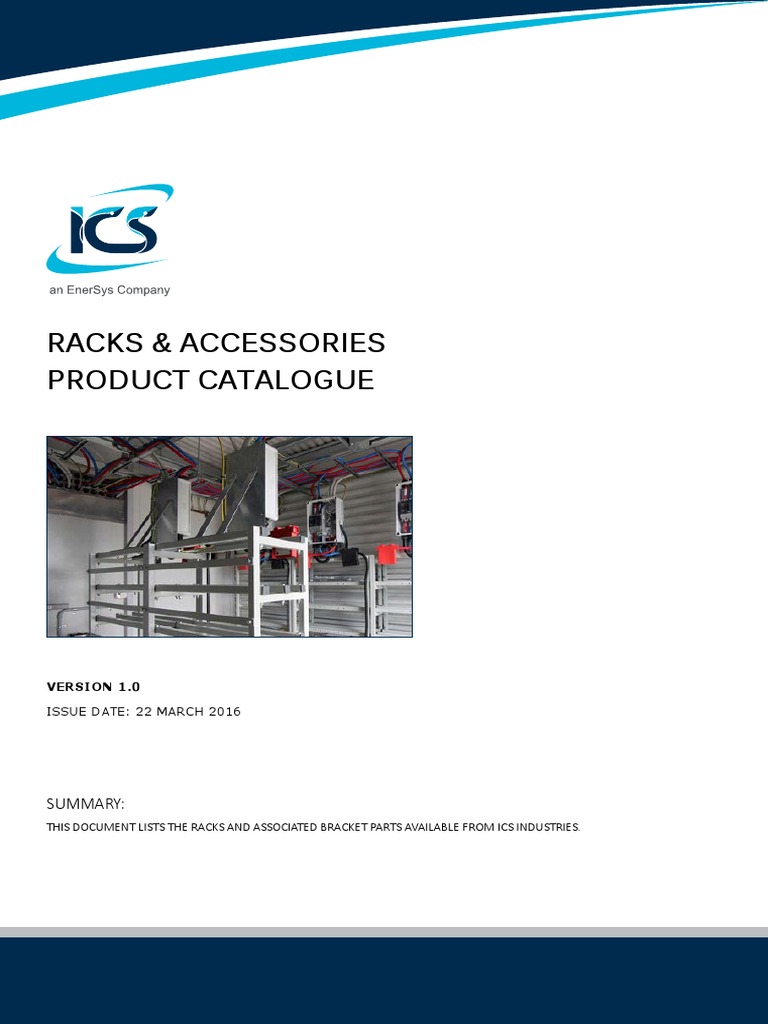 Ics Catalogue Racks and Accessories | PDF | Manufactured Goods