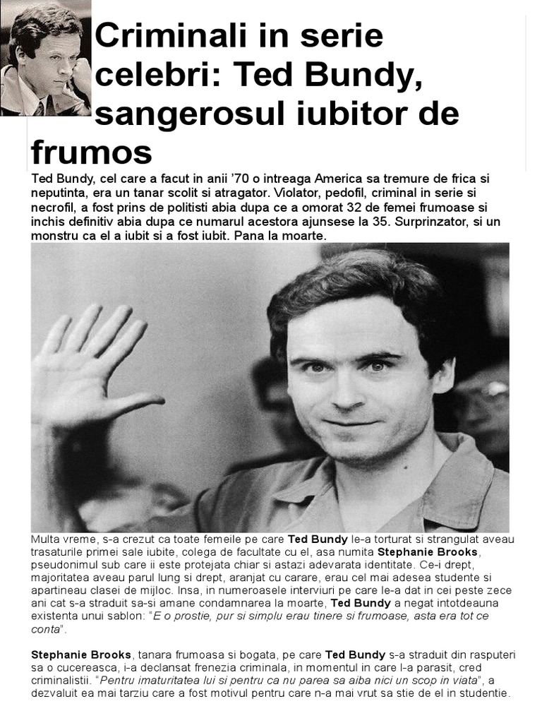 Ted Bundy Stephanie Brooks