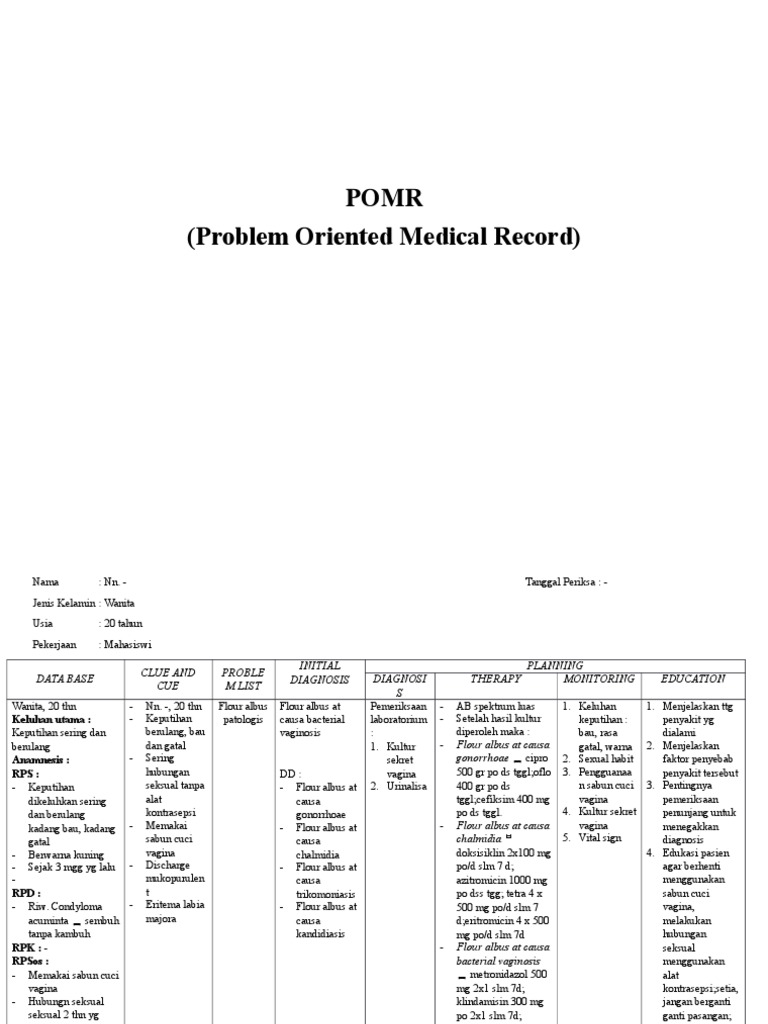 POMR | PDF
