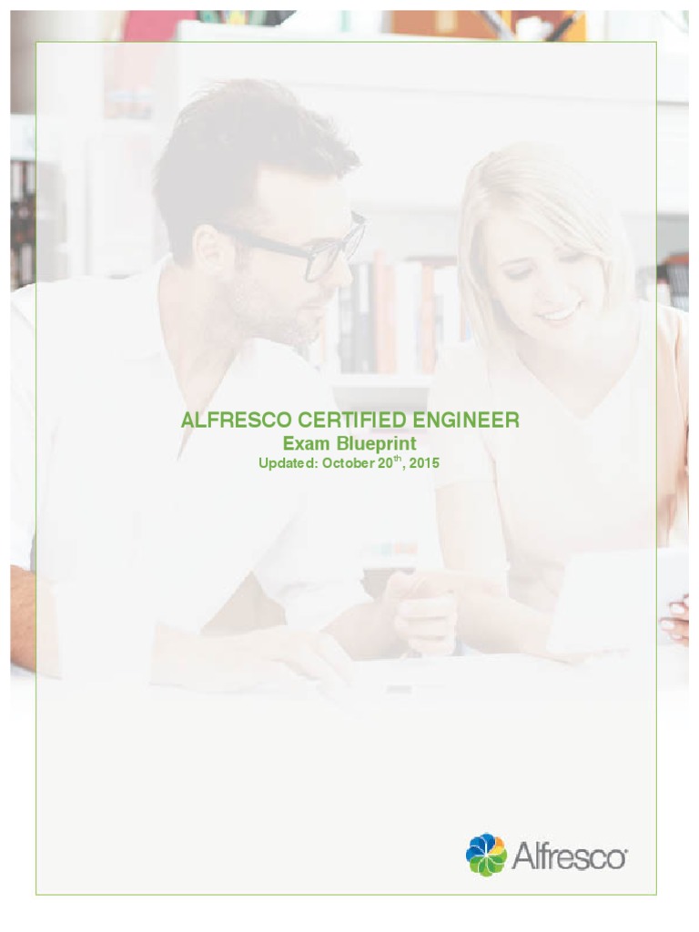 Alfresco Certified Engineer Exam Blueprint 5 Pdf Application Programming Interface