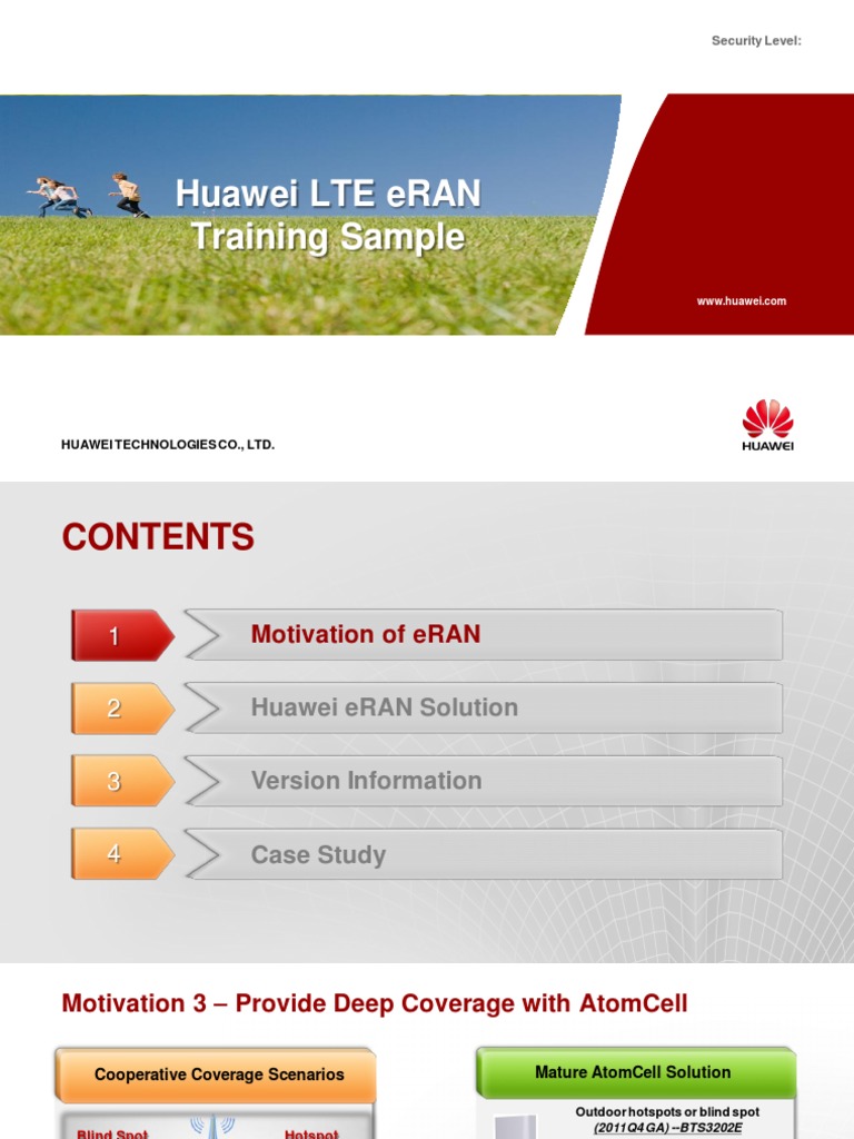 Huawei 4G LTE Training Sample Document - PishroTel | PDF | Lte (Telecommunication) | 4 G