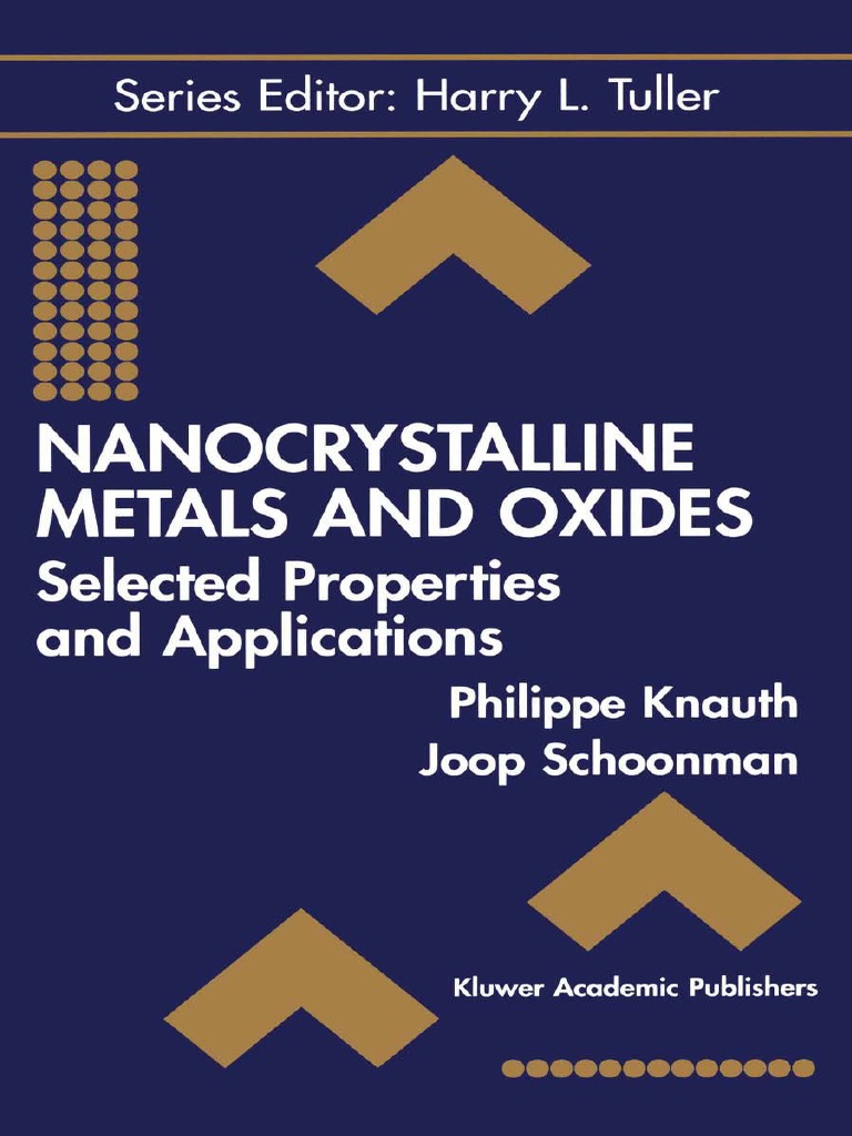 Nanocrystalline Metals and Oxides (2002) | PDF | Deformation (Mechanics ...