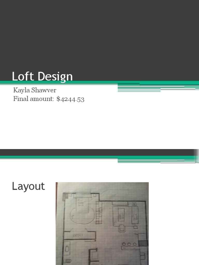Loft Design Project Overview | PDF