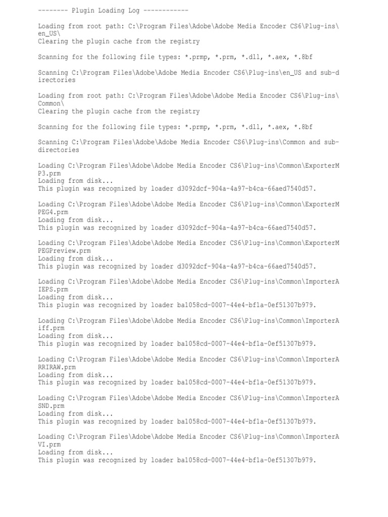 Plugin Loading 2 | PDF | Plug In (Computing) | Information Technology Management