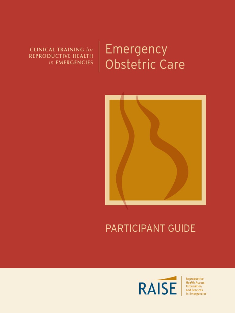 Emergency Obstetric Care Training Guide | PDF | Facilitator | Simulation