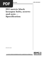 BS 4395-1 Specification For HSFG Bolts | PDF | Screw | Nut (Hardware)