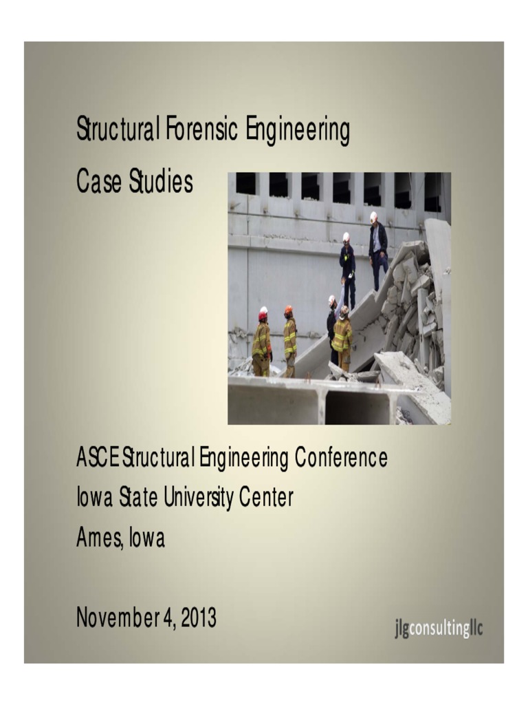 Structural Forensic Engineering (Garrett) | PDF | Indemnity | Concrete