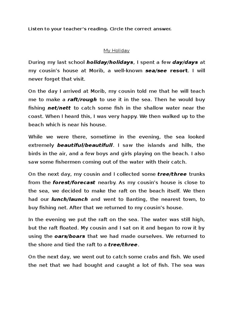 Listen To Your Teacher PT 2 | PDF