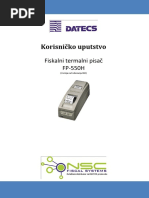 Uputstvo Za Unos Obrazaca AUG-1031 ASD-1032 Kroz Specifikacije | PDF