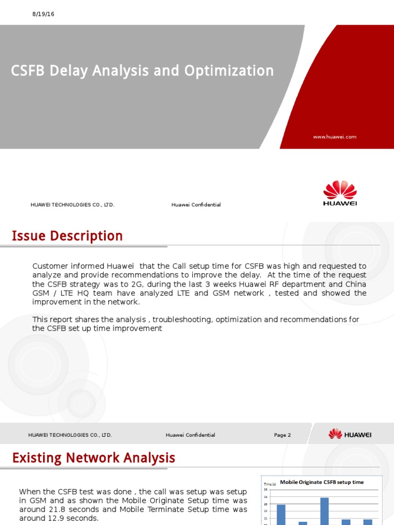 CSFB Delay Optimization for GSM | PDF | Lte (Telecommunication) | Gsm