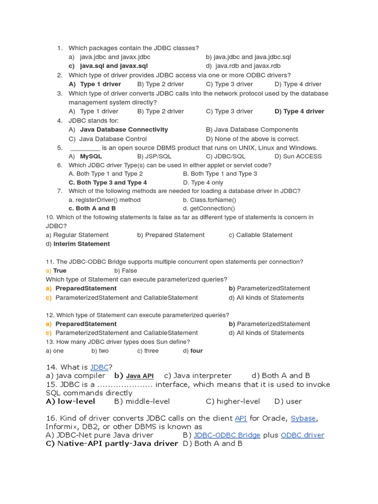 JDBC 1 | PDF | Java (Programming Language) | Sql