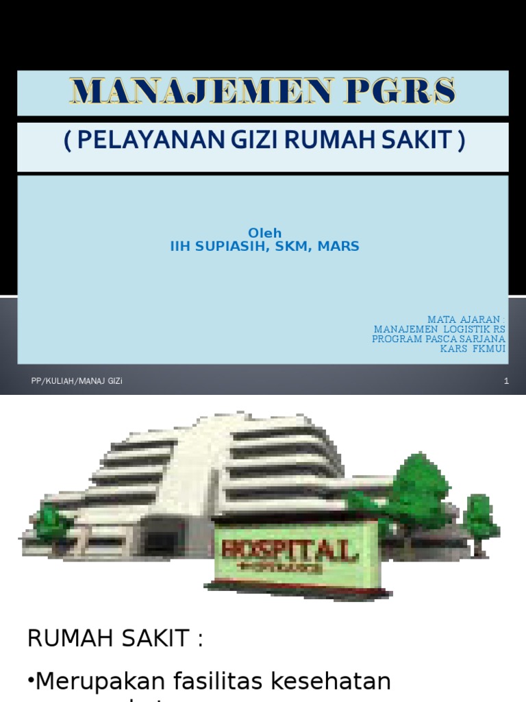 I Manajemen PGRS | PDF