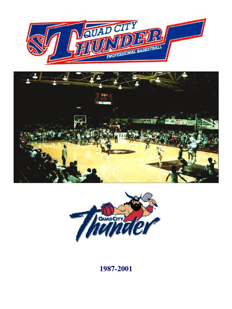 Quad City Thunder Season Overview 1987-2001 | PDF | Relocated National ...