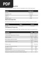 SAE 1006 Steel Properties and Uses | PDF | Rolling (Metalworking) | Steel