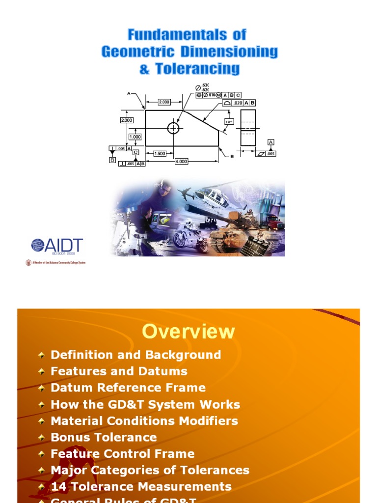 Basics of GD&T | PDF | Engineering Tolerance | Geometry