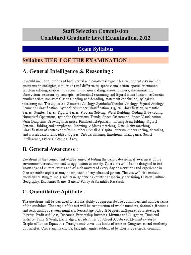 CGL Programme | PDF | Sampling (Statistics) | Correlation And Dependence
