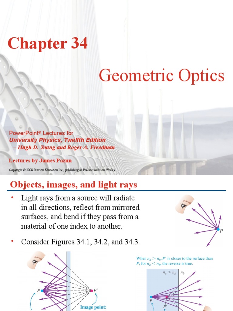 34 LectureOutline | PDF | Lens (Optics) | Glass Engineering And Science